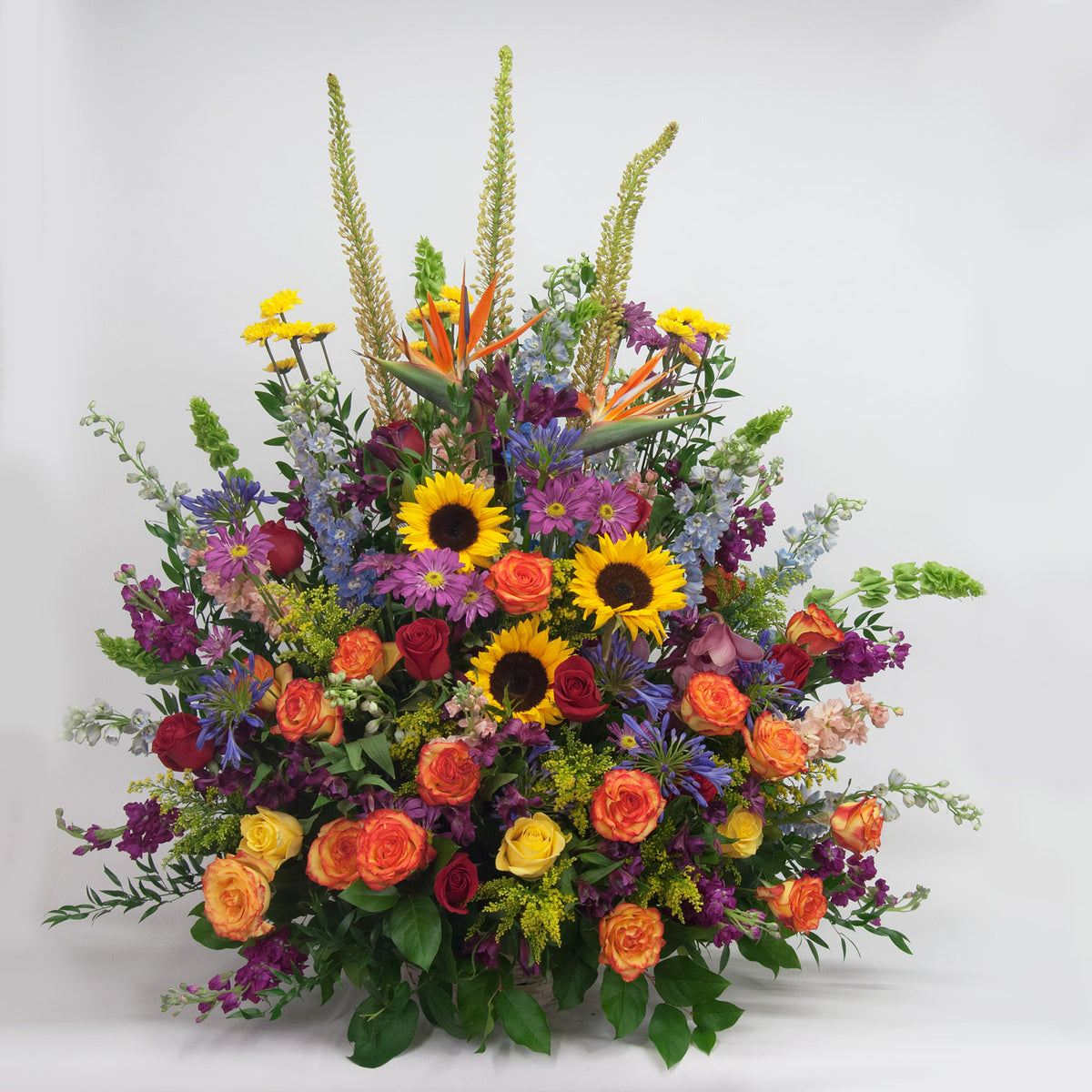 Fall Sympathy Basket – Brattle Square Florist